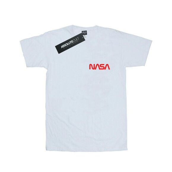Nasa | Shirts | Nasa Mens Modern Logo Chest Tshirt White | Poshmark